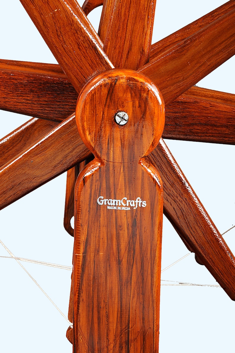 Handmade Traditional Charkha Spinning Wheel Hand Crafted in India - Etsy