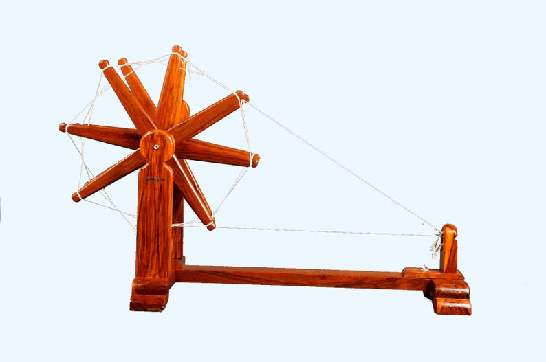 Handmade Traditional Charkha Spinning Wheel Hand Crafted in India - Etsy