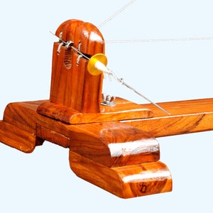 Handmade Traditional Charkha Spinning Wheel Hand Crafted in India - Etsy