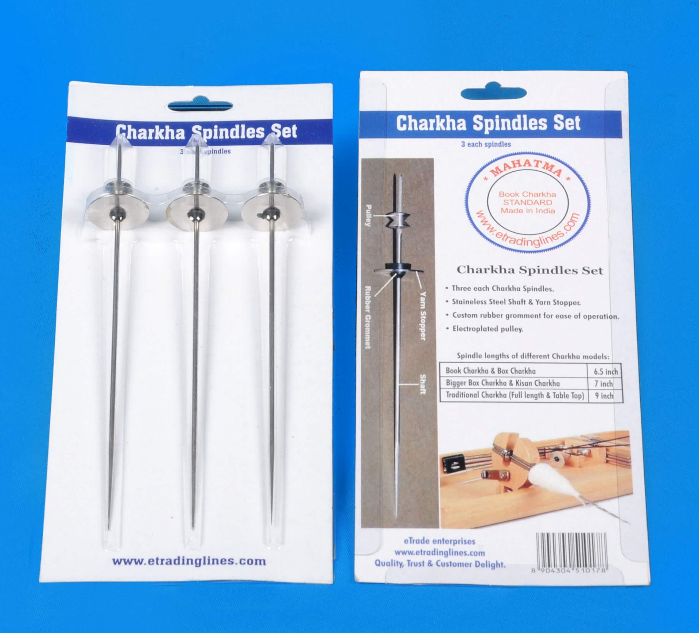 Extra Set of Spindles for your charkha / Spinning Wheel. | Etsy