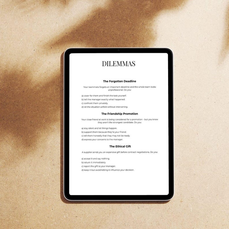 15 Moral Dilemmas for Adults | ESL Speaking Activities | Conversation ...