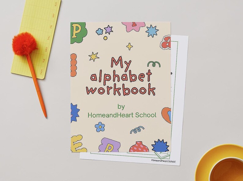 Homeschool Alphabet Printable Pages A-Z - Etsy Canada