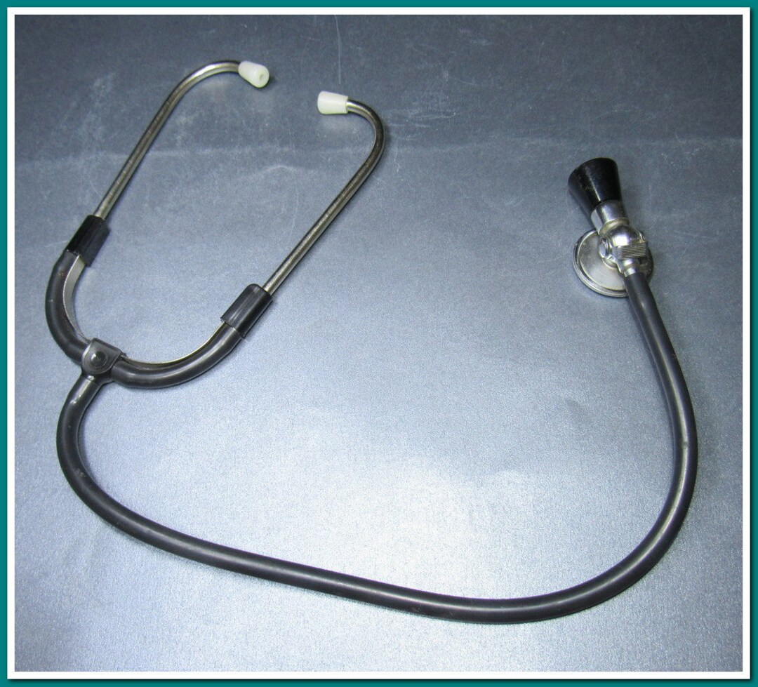 Retro Stethoscope Doctors Stethoscope Old Medical Stethoscope Medical ...