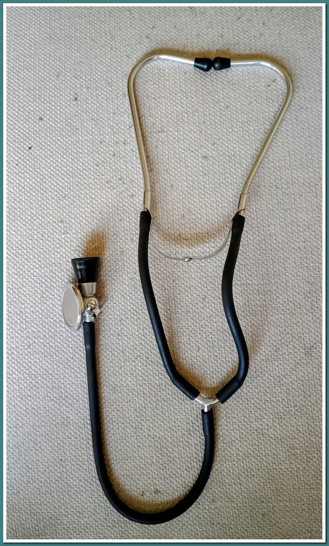 Vintage Stethoscope - Mid-20th Century Medical Instrument, Classic ...