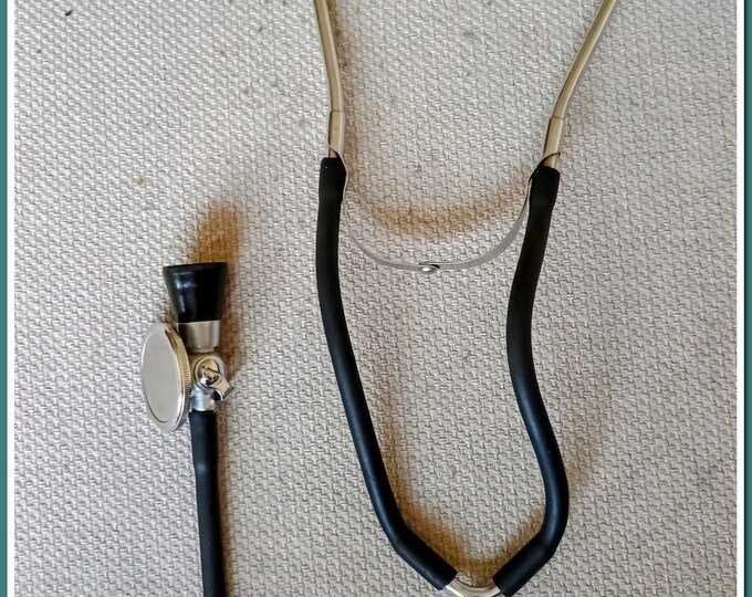 Vintage Stethoscope - Mid-20th Century Medical Instrument, Classic ...