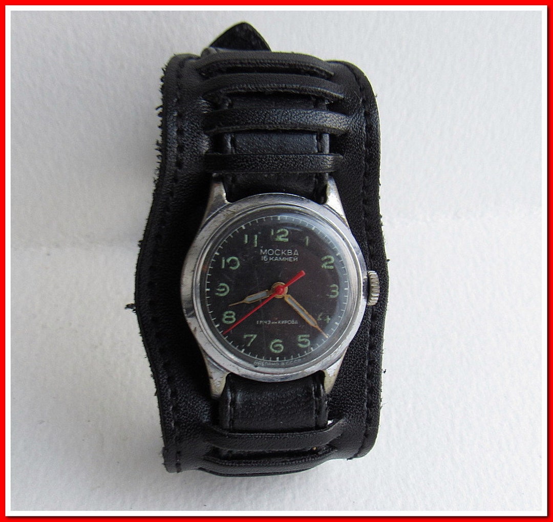 Soviet Mechanical Watch Moscow Kirova USSR 1950's1st Moscow Watch ...