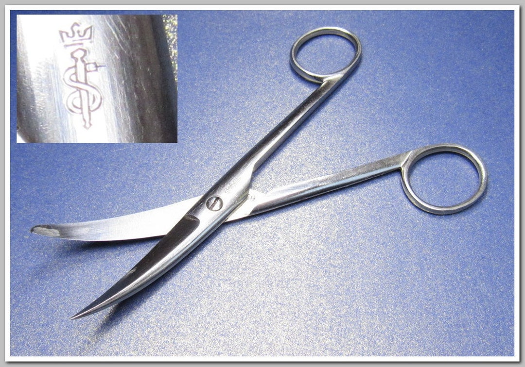 Vintage Scissors Medical Surgical Aesculap 6”~tool Collectible ~vintage ...