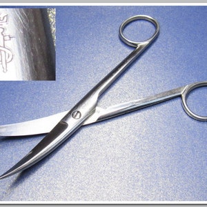 Vintage Scissors Medical Surgical Aesculap 6”~tool Collectible ~vintage ...