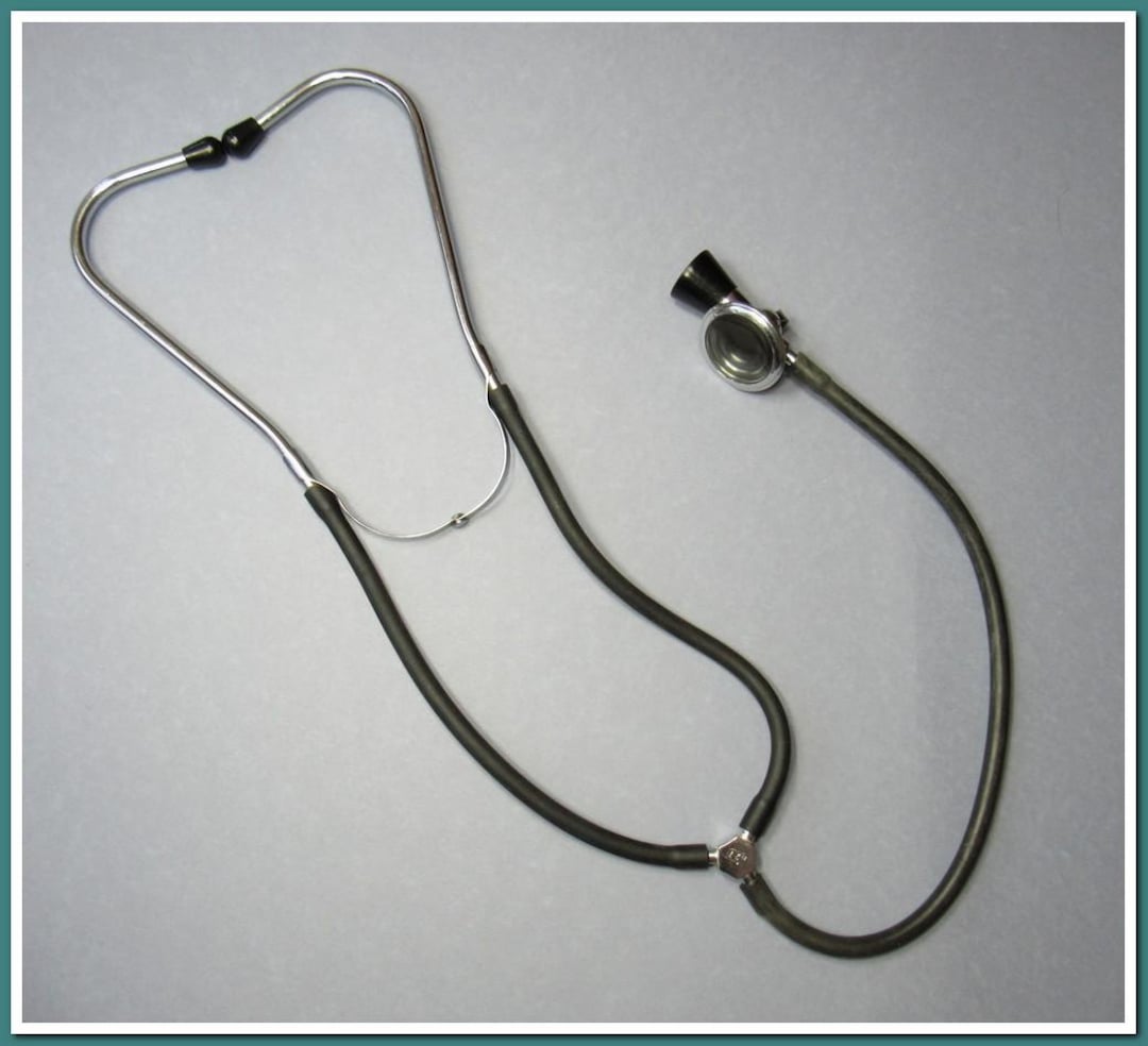 Retro Stethoscope Doctors Stethoscope Old Medical Stethoscope Medical ...