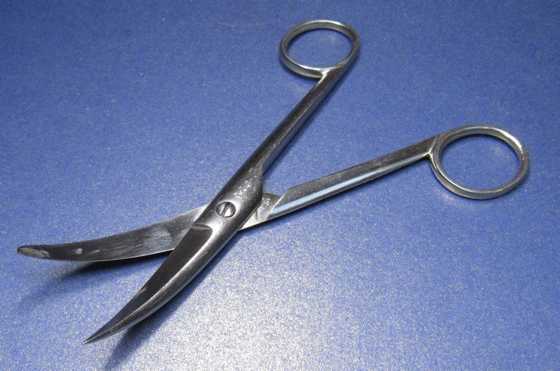 Vintage Scissors Medical Surgical Aesculap 6”~tool Collectible ~vintage ...