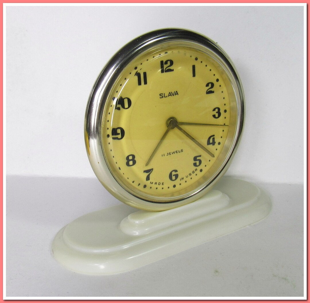 Alarm Clock, Soviet Alarm Clock "slava",vintage Alarm Clock,working ...