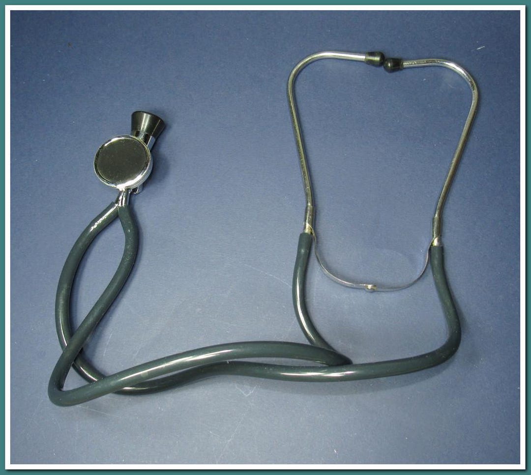 Stethoscope SMIC, Medical Stethoscope, Vintage Medical Headphones ...