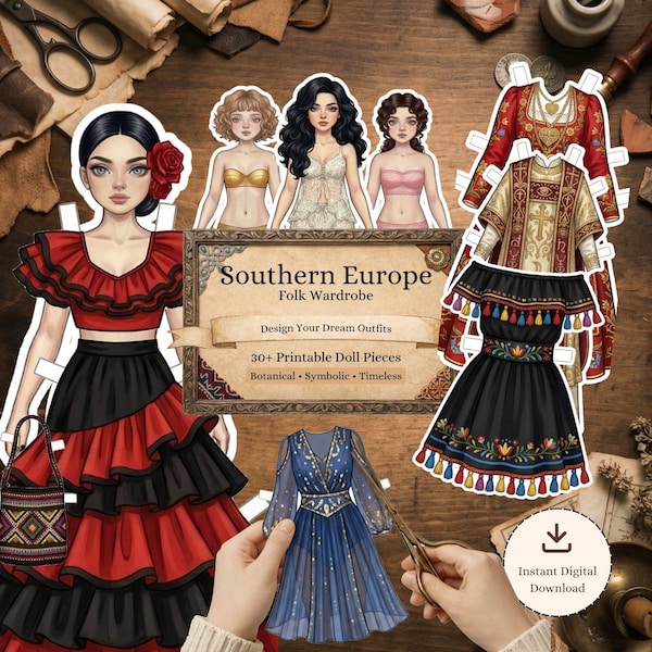 Traditional Spanish Doll - Etsy