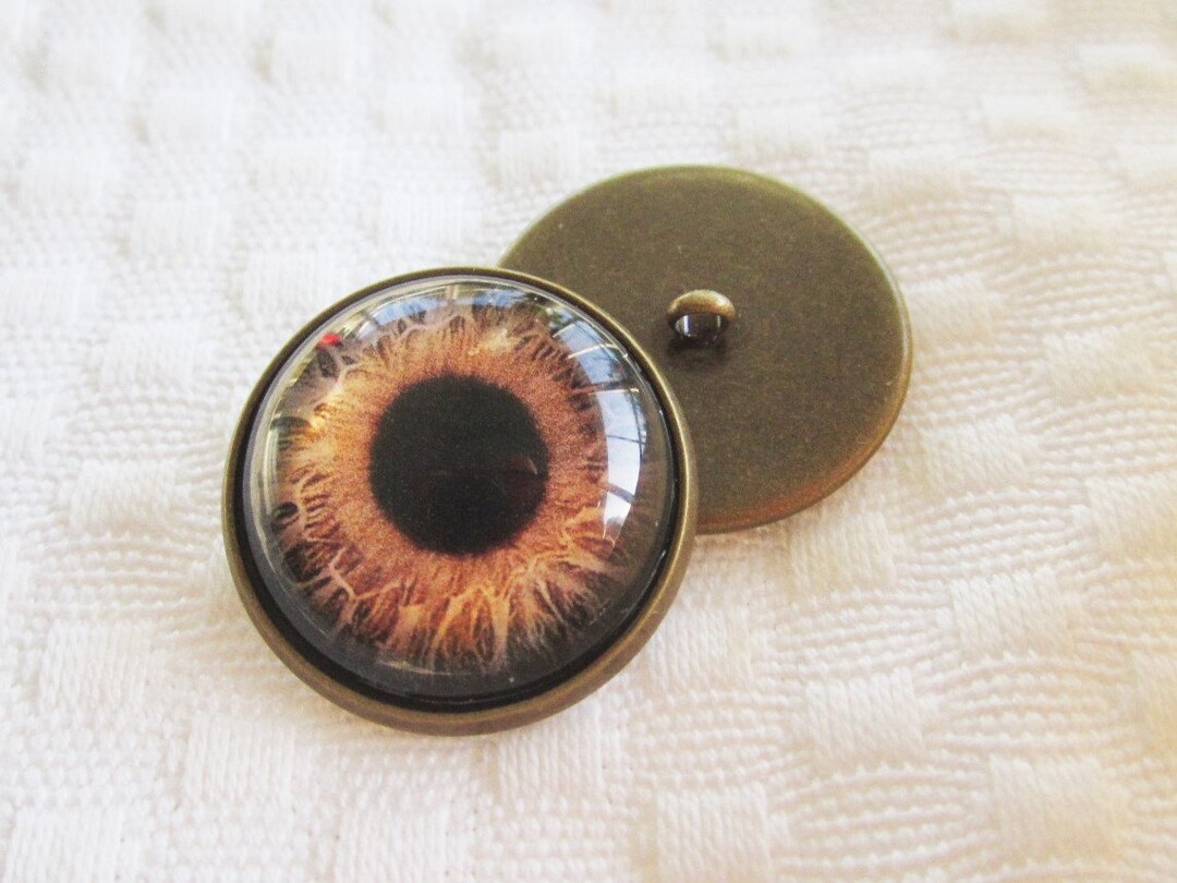 Sew on Glass Eyes, Button Back Glass Eyes, Glass Buttons - Etsy