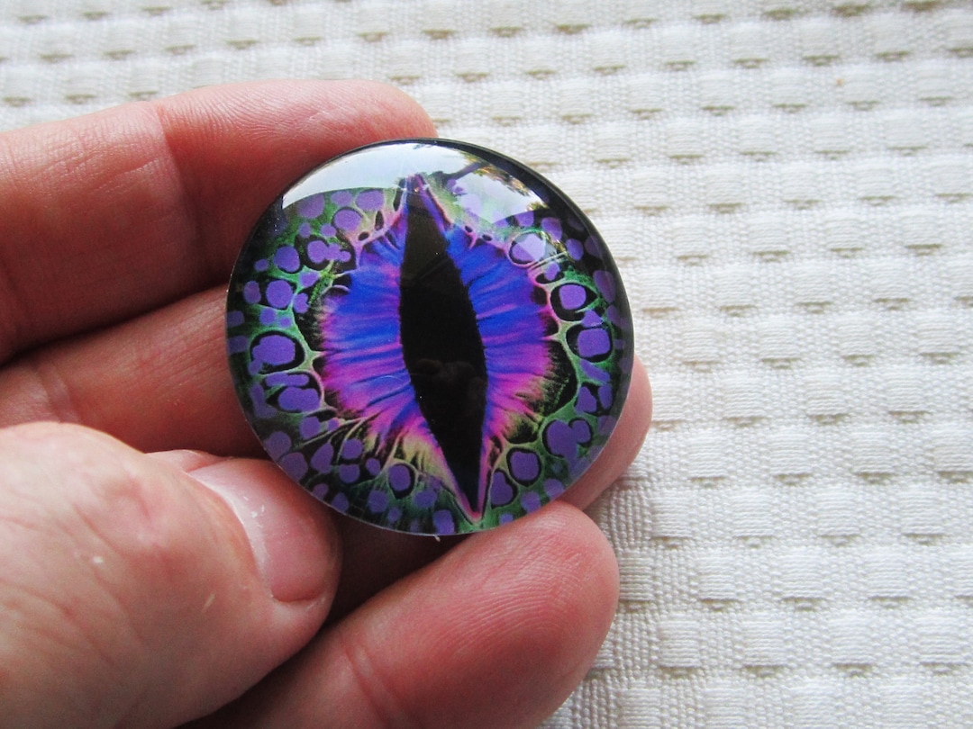 Giant Glass Eye- 40mm Dragon Eye, Big Eyes, Big Dragon Eyes - Etsy