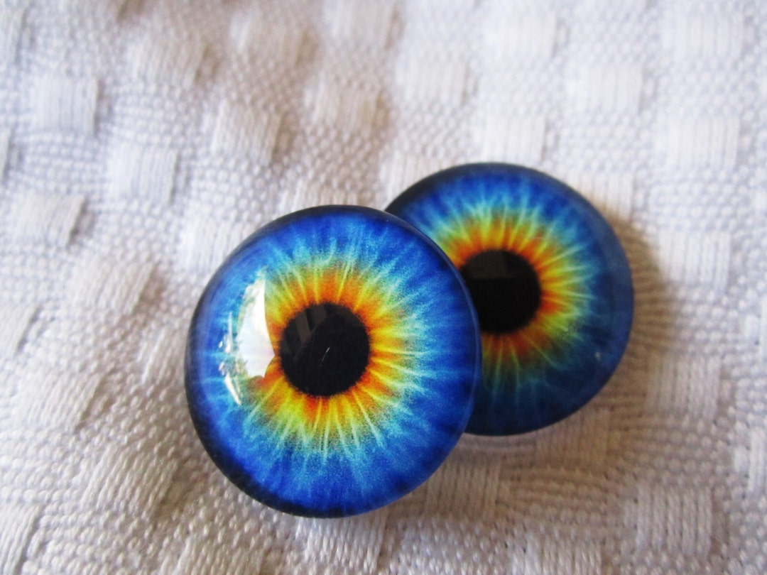 Handmade Glass Eye 20mm Cabochons - Etsy