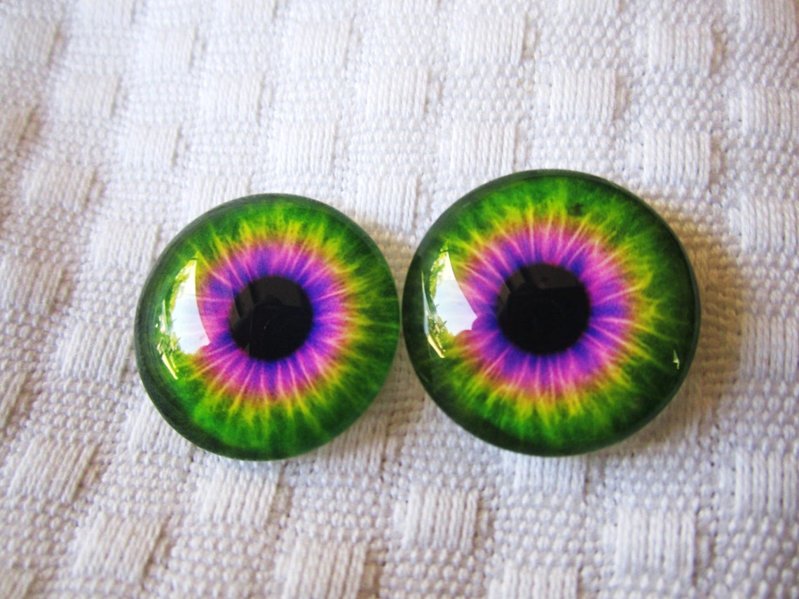 Handmade Glass Eye 20mm Cabochons - Etsy
