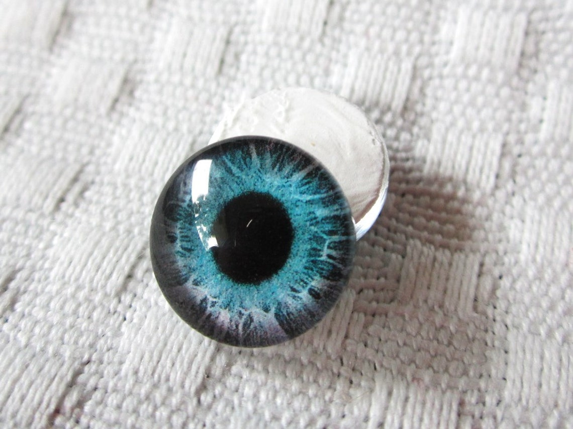 12mm Glass Eyes for Sculpture and Crafts and Jewelry - Etsy