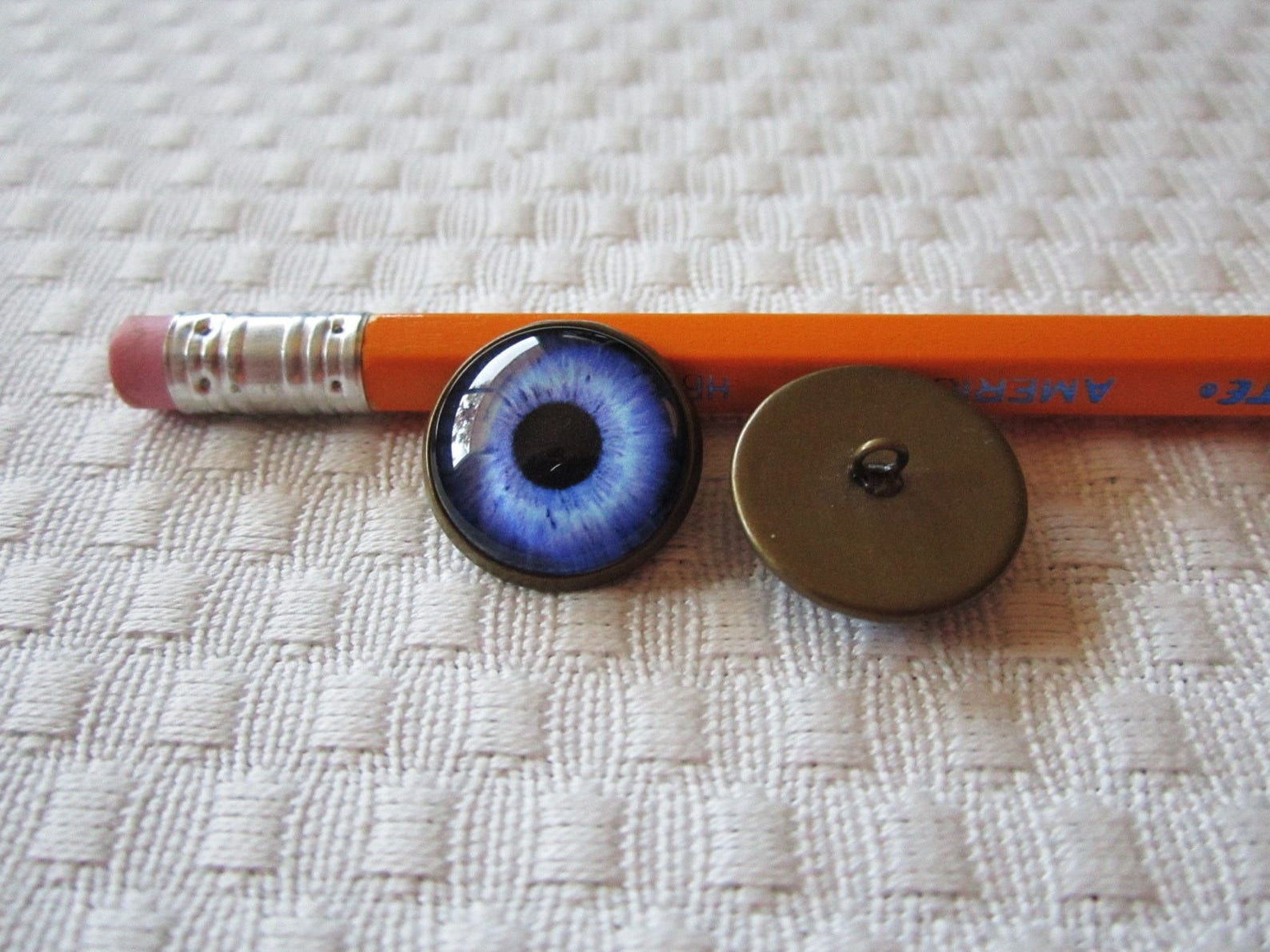 Sew on Glass Eyes Button Back Glass Eyes Glass Buttons | Etsy