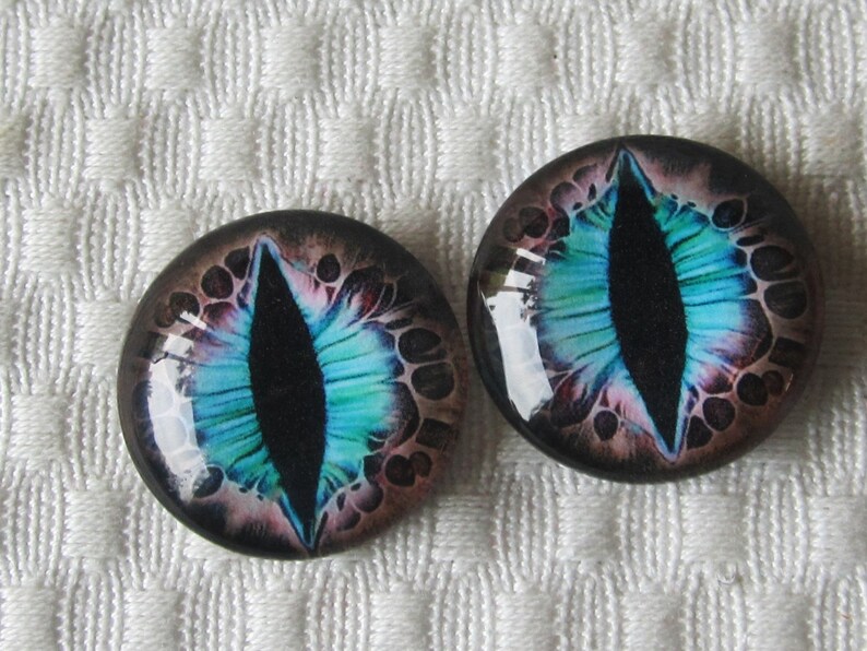 Dragon Glass Eyes-20mm-18mm-16mm-14mm-12mm Eyes for Art and - Etsy