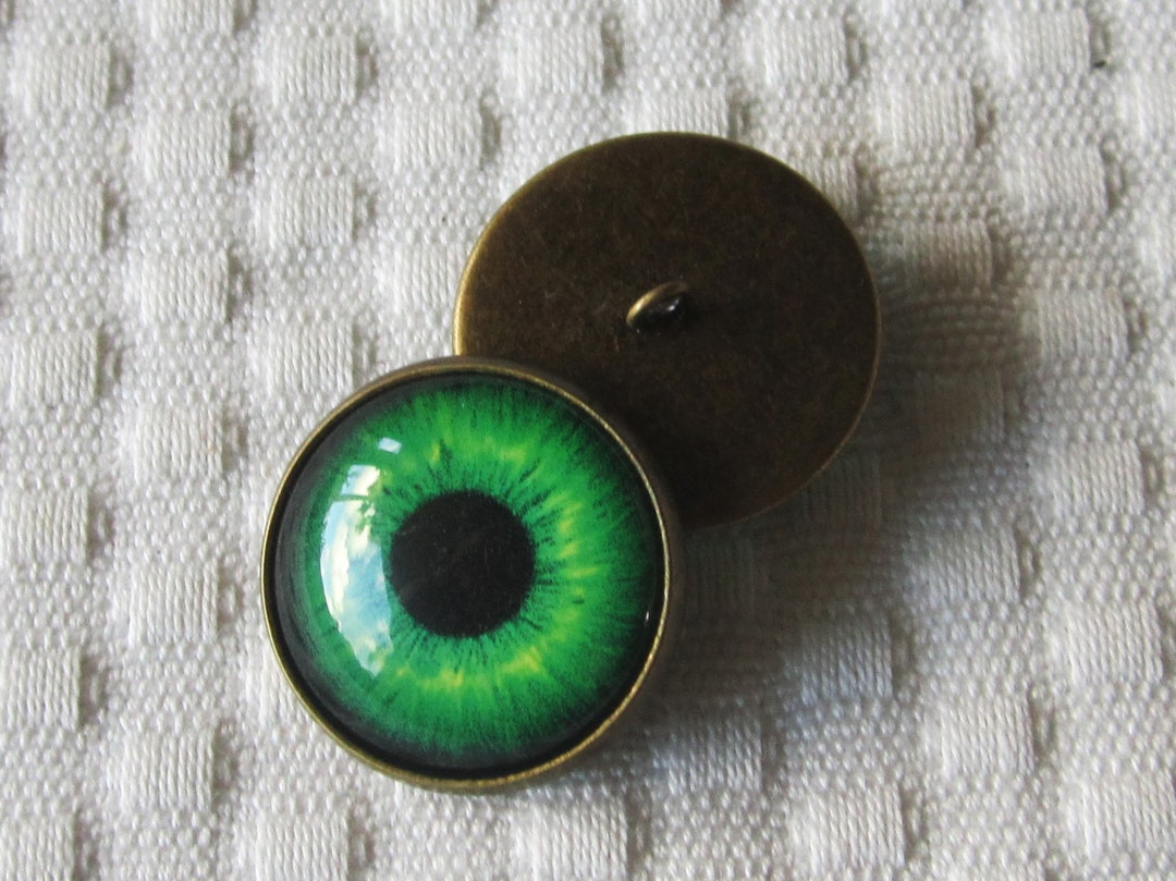 Glass Eye Buttons, Crochet Animal Eyes, Plushie Eyes, Looped Eyes ...