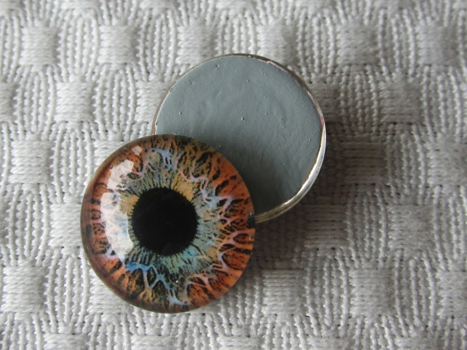 Glass Eyes for Animal Sculptures and Polymer Clay 18mm Cabochons - Etsy