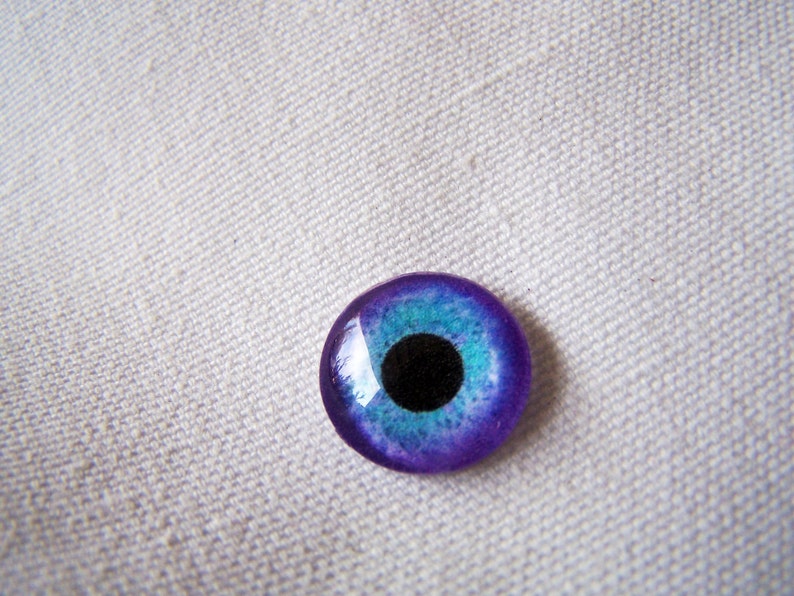 Eye Cabochons 14mm Glass for Jewelry or Doll Sculptures - Etsy