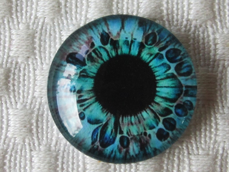 Glass Eyes Teal Eyes Doll Eyes Realistic Eyes Teal Doll - Etsy
