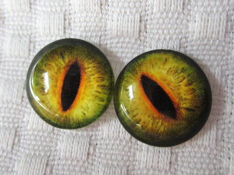 Glass eyes-Art and craft eyes weird jewelry eyes 16mm round | Etsy