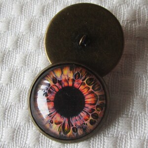 Sew on Glass Eyes,glass Eye Buttons, Eye Buttons - Etsy