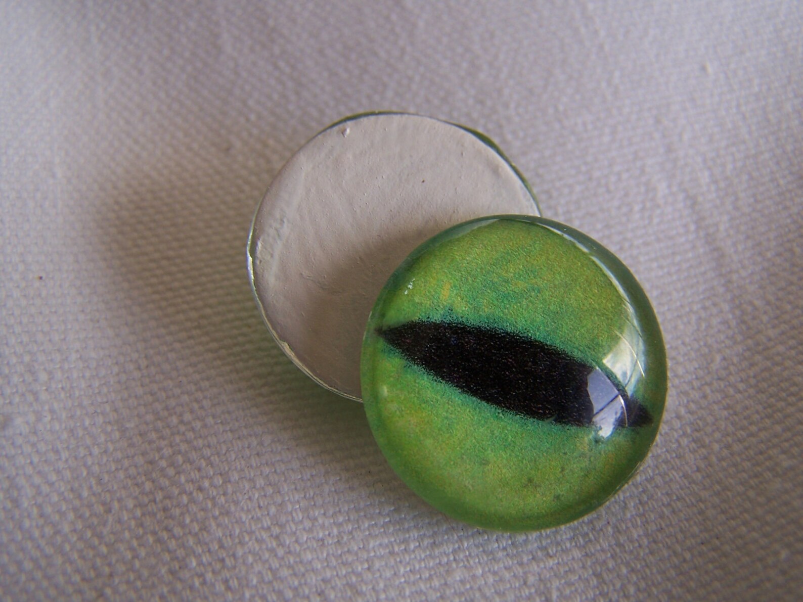 Glass Cat Eyes 20mm Cabochon Glass Eyes Etsy