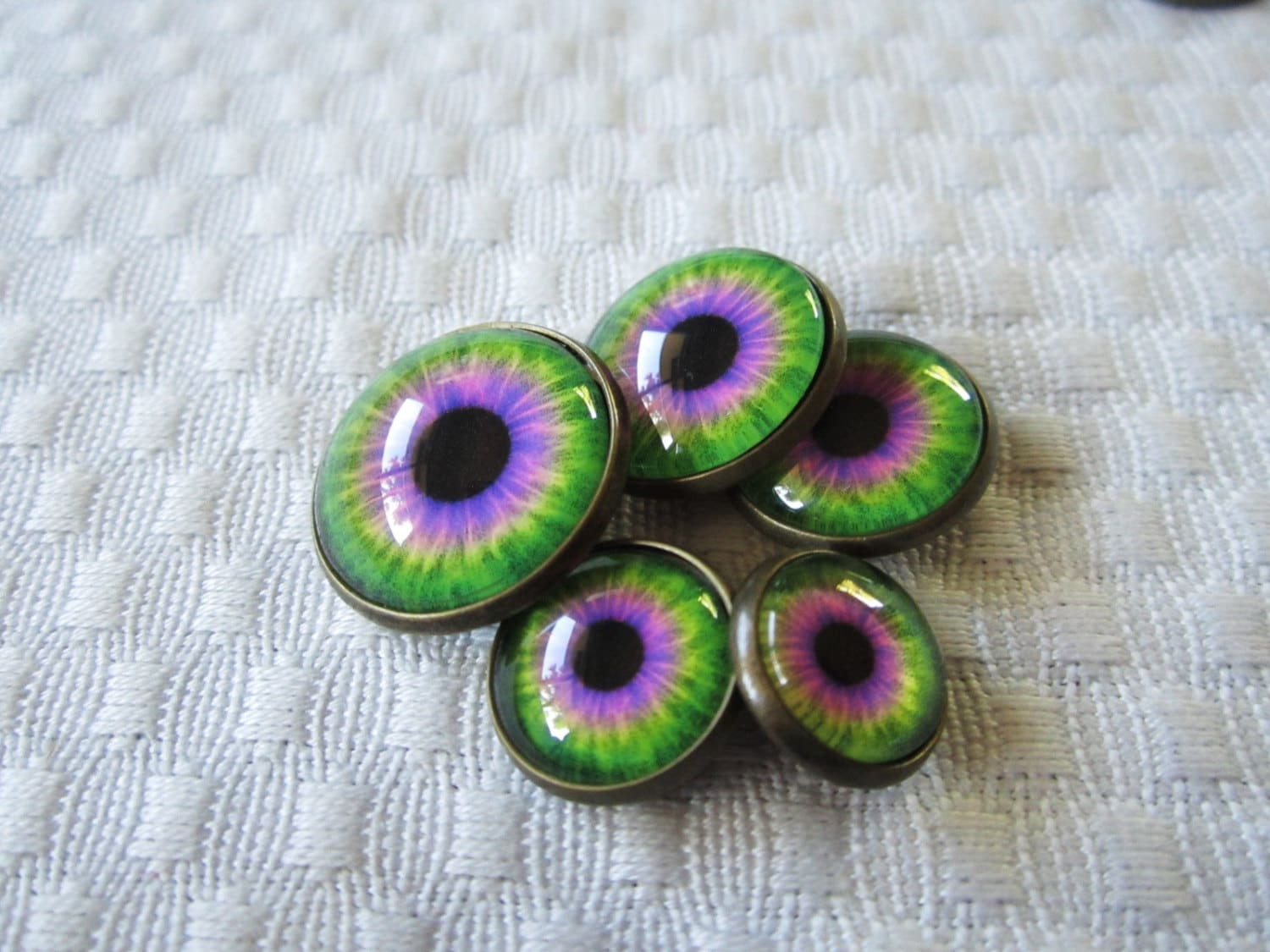 Sew on Glass Eyes,glass Eye Buttons, Eye Buttons - Etsy