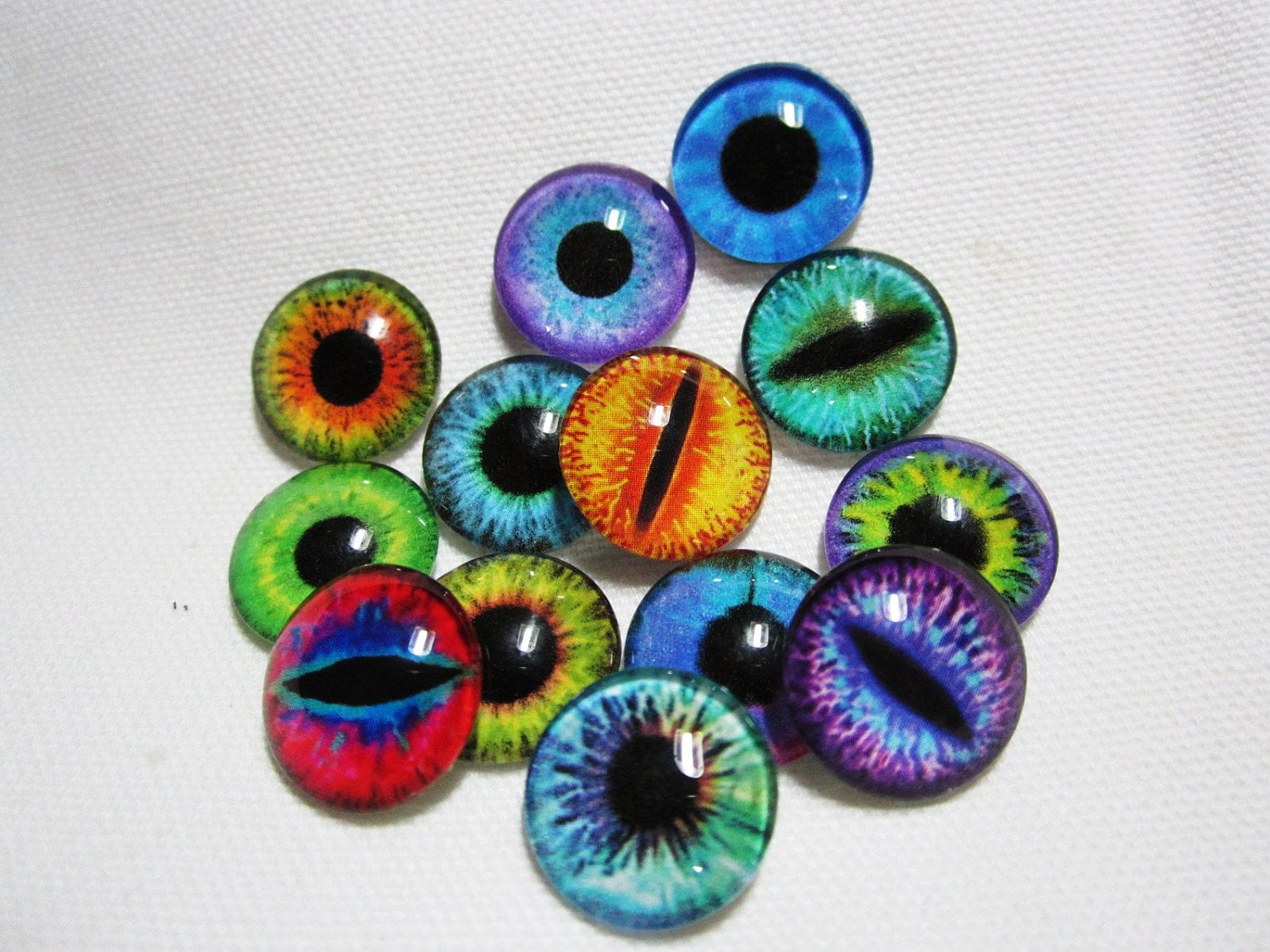 Glass Eyes for Animal Sculptures and Polymer Clay - Etsy