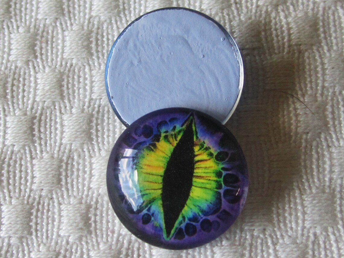 Glass Dragon Eyes for Jewelry Making or Art Sculptures 20mm - Etsy