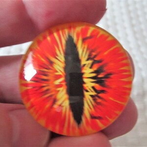 Glass Eye, 40mm Cabochon, Dragon Eye, Big Large Glass Eye - Etsy