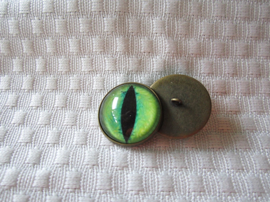 Handmade Sew-on Glass Cat Eyes: Needle Felting & Plushie Supplies - Etsy