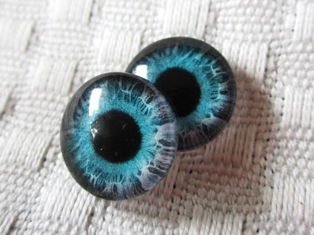 12mm Glass Eyes for Sculpture and Crafts and Jewelry - Etsy