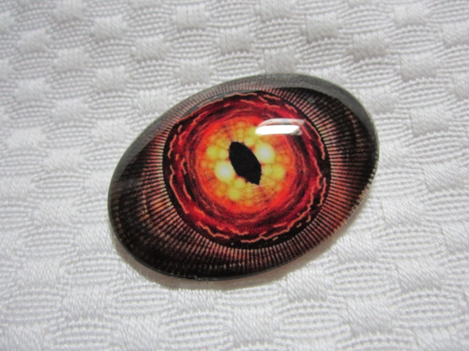 Glass Eye-raptor Eye-dragon Eye-30x40mm Cabochon-oval | Etsy