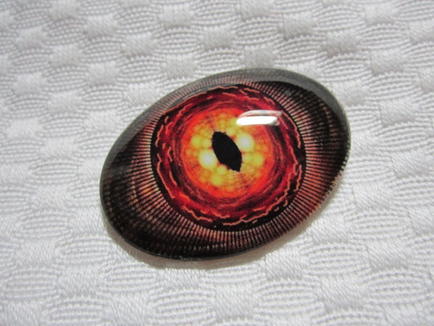 Glass Eye-raptor Eye-dragon Eye-30x40mm Cabochon-oval - Etsy