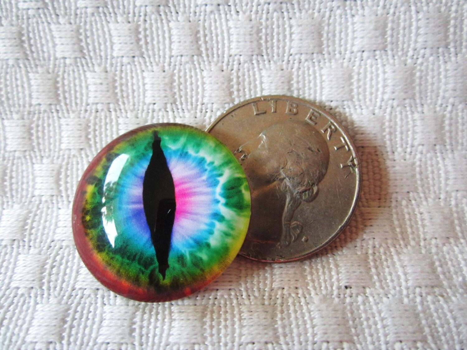 Dragon Eye 25mm Glass Cabochon Eye for Jewelry and Sculpture - Etsy