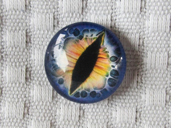 Glass Dragon Eyes for Jewelry Making or Crafts 20mm Cabochons - Etsy