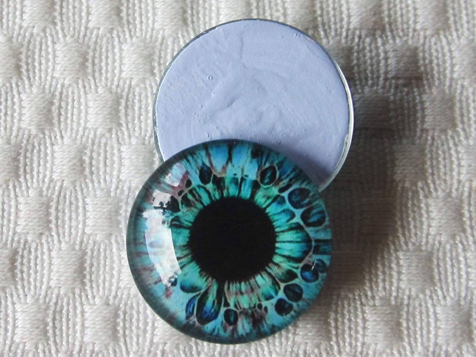 Glass Eyes Teal Eyes Doll Eyes Realistic Eyes Teal Doll - Etsy