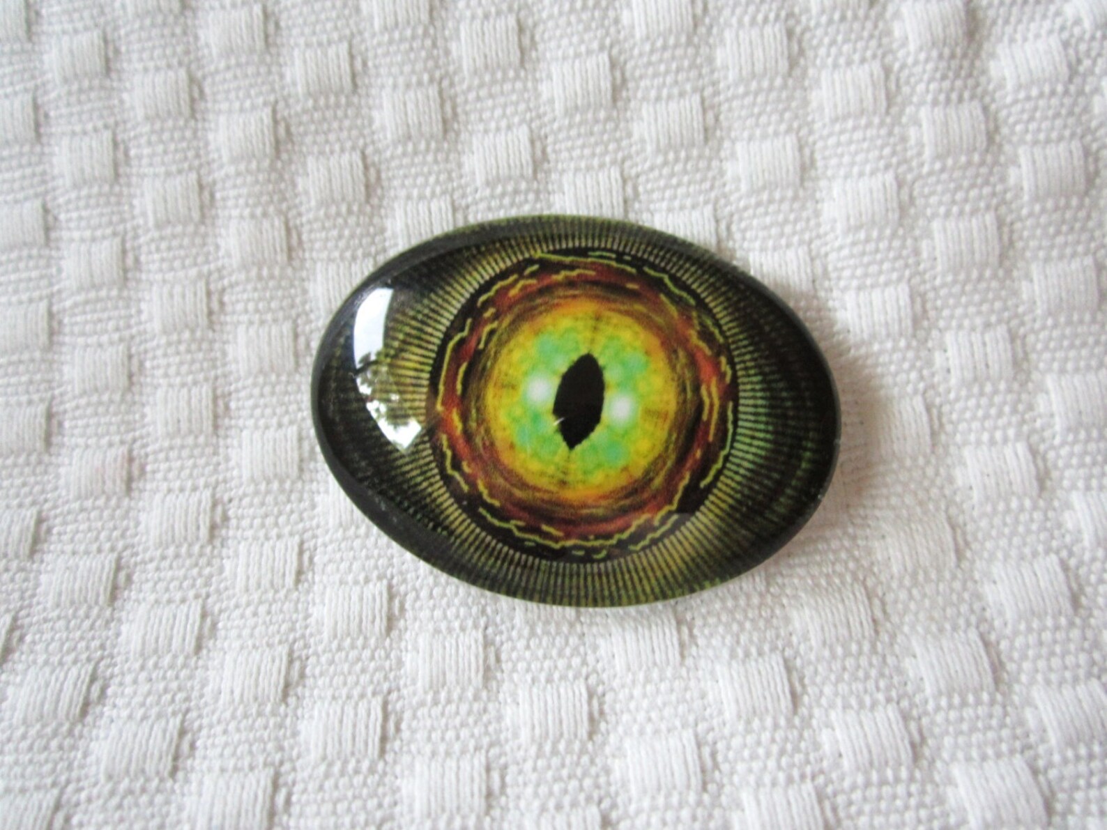 Glass Eye-raptor Eye-dragon Eye-30x40mm Cabochon-oval - Etsy
