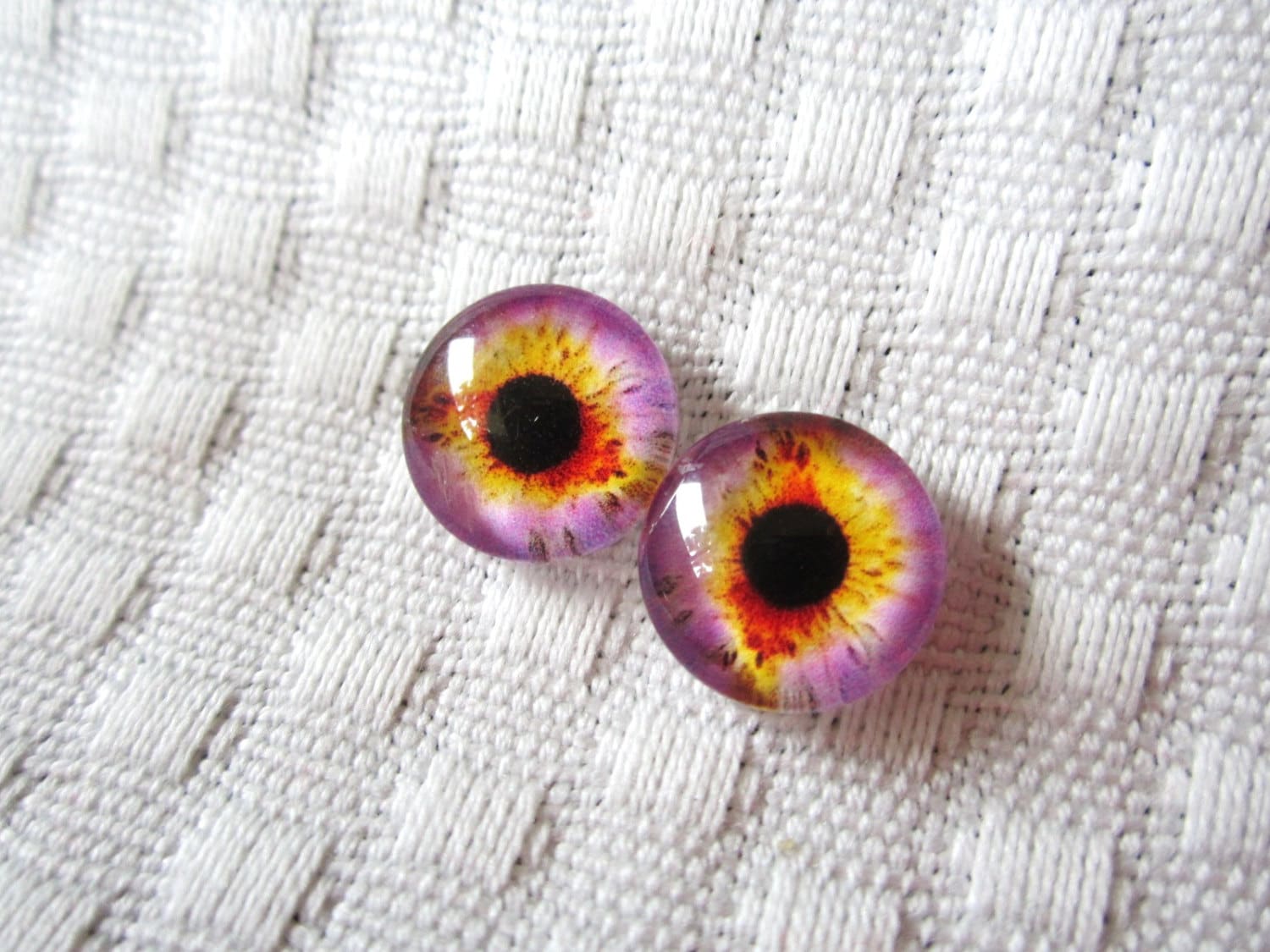 12mm Glass Eyes for Sculpture and Crafts and Jewelry | Etsy
