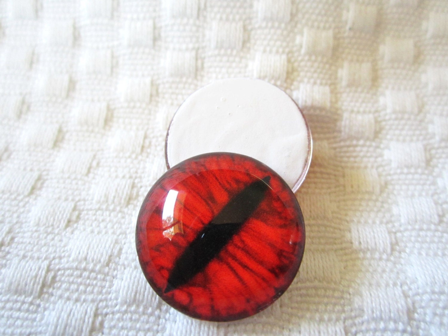 Glass dragon eyes for jewelry making or crafts 20mm cabochons | Etsy