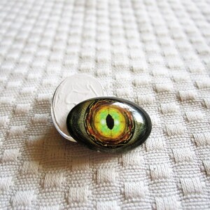 Oval Glass Eyes,raptor Eyes,dragon Eyes,18x25mm,cabochon,small Oval ...
