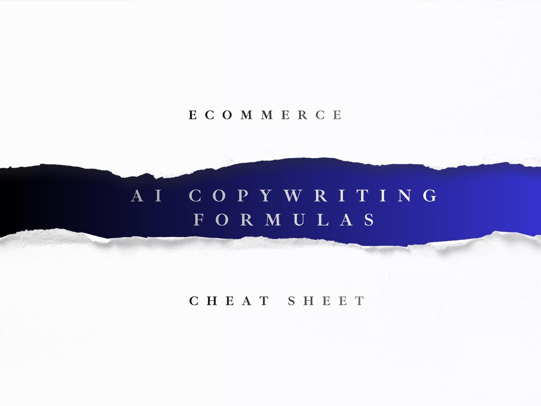 AI Copywriting Formulas Cheat Sheet | Pas, Aida, Bab, Fab Frameworks ...