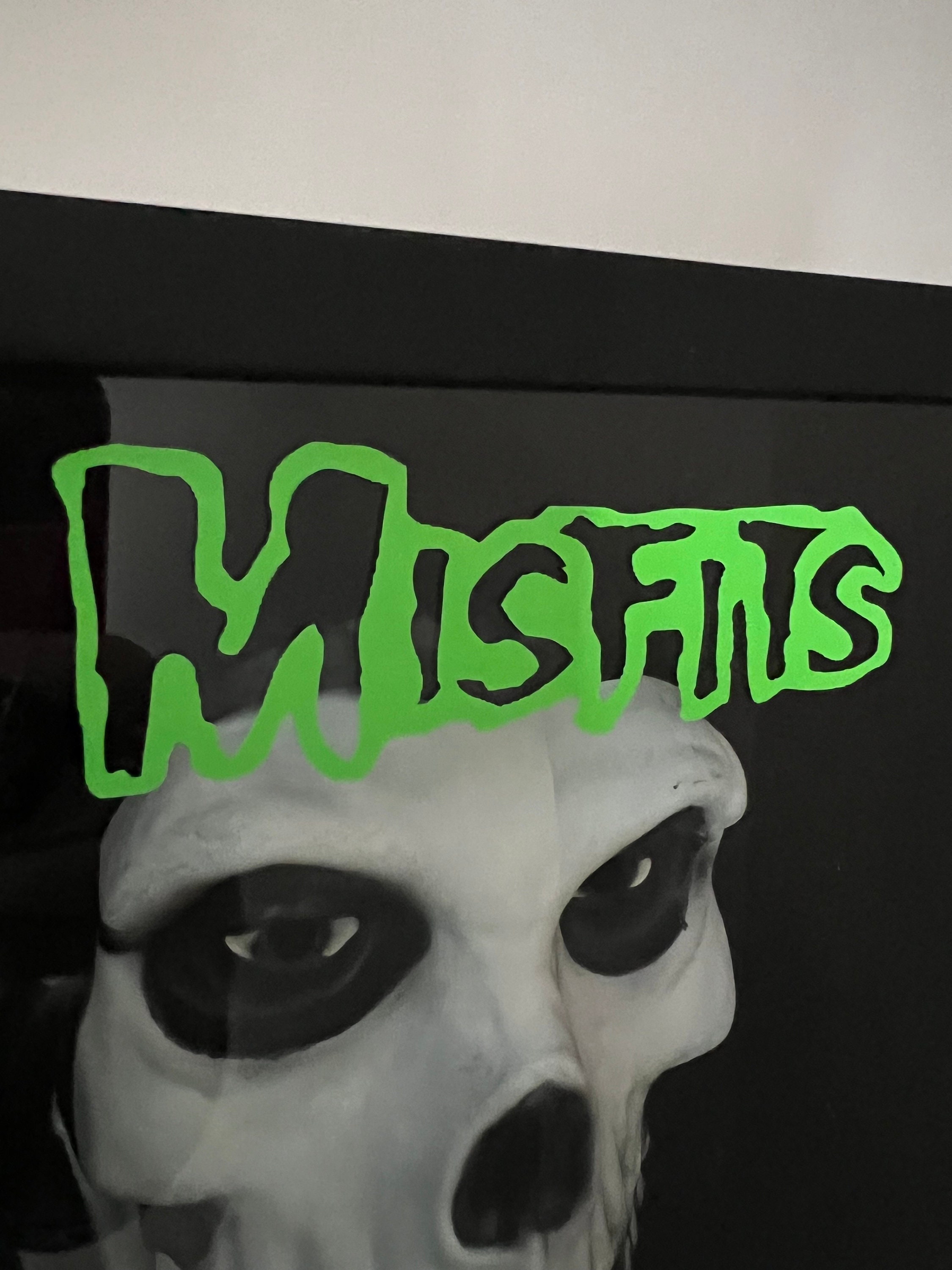 Misfits Band the Fiend Mask Halloween Movie Shadow Box Display Case ...