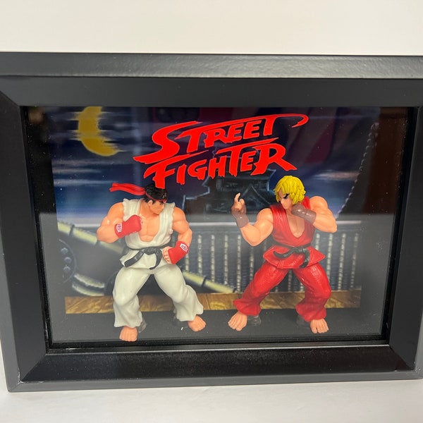 Retro Shadow Box - Etsy