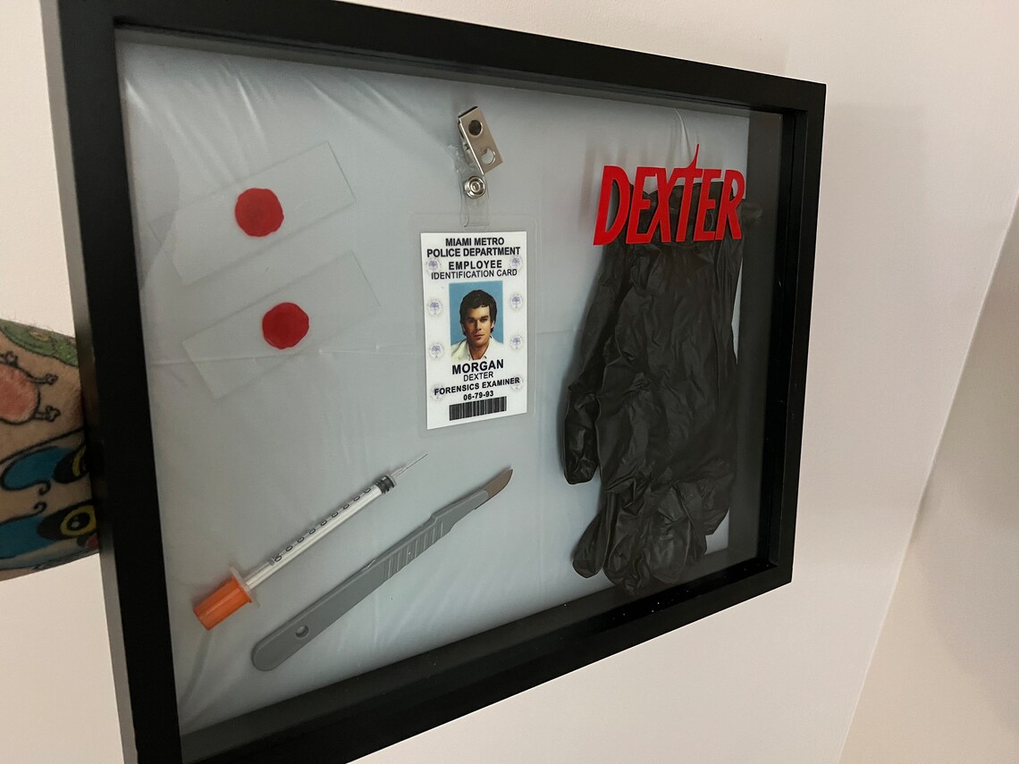 Horror Dexter Collectible Tools Shadow Box Display - Etsy